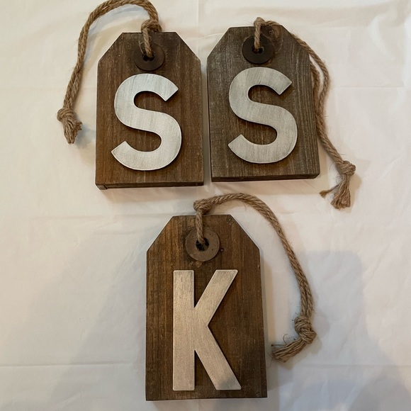 Wall Decor | Wood Monogram Decor | Poshmark